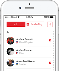 Países Rebtel | Rebtel.com